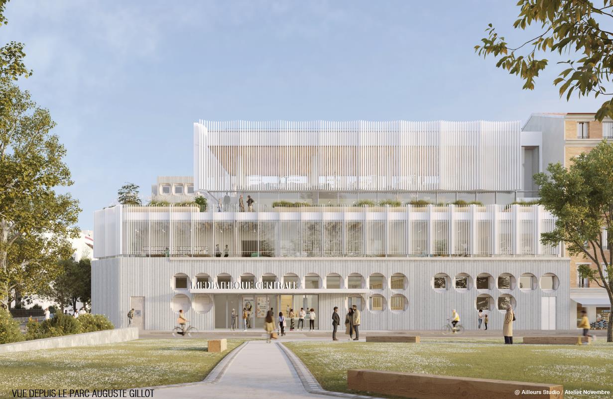 Une future médiathèque centrale à Saint-Denis : l’ancienne Poste se transforme | Commune ...